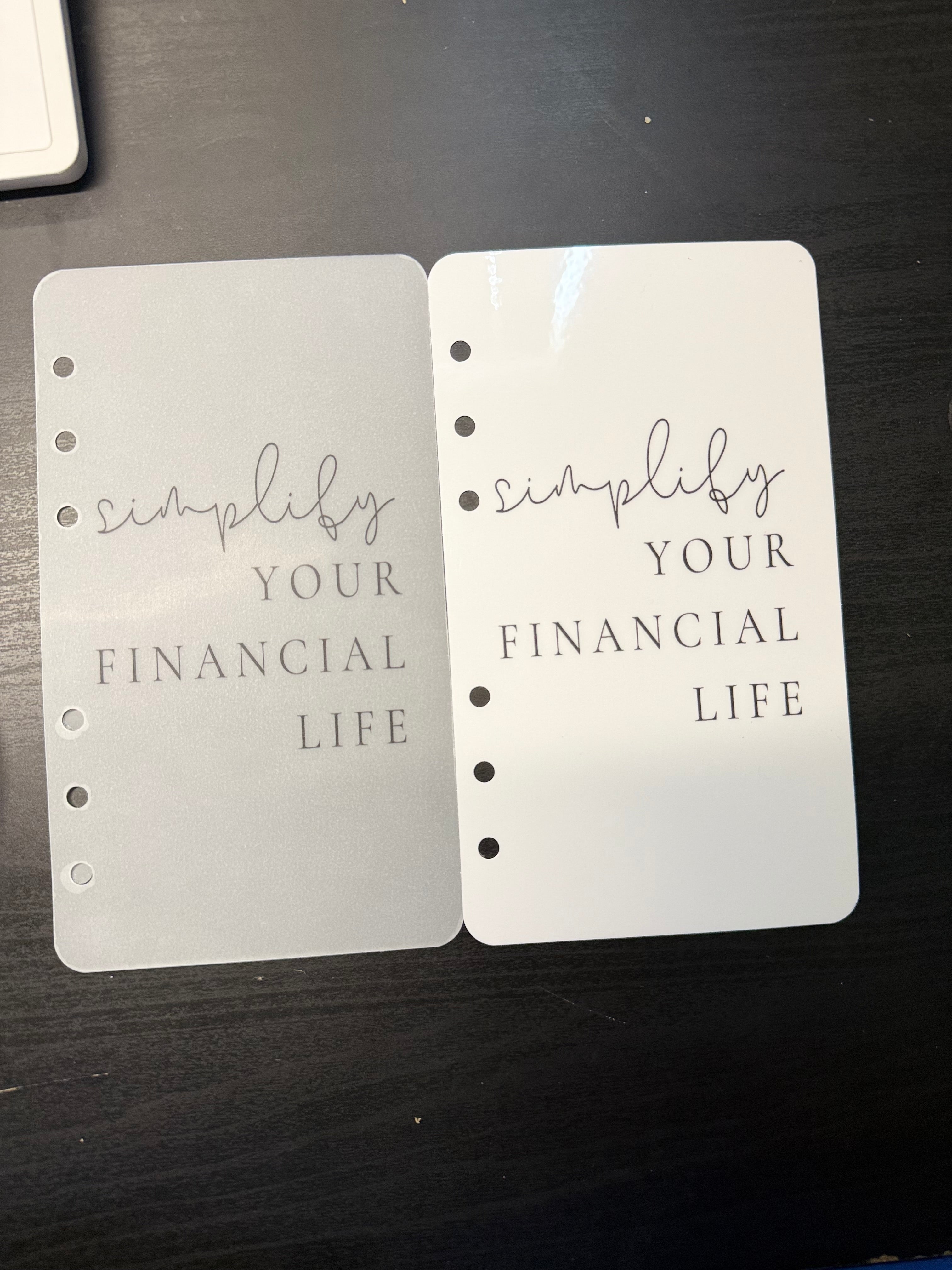 Simplify Signature Trio Dashboard & Bookmark Set – ModestDollarCo
